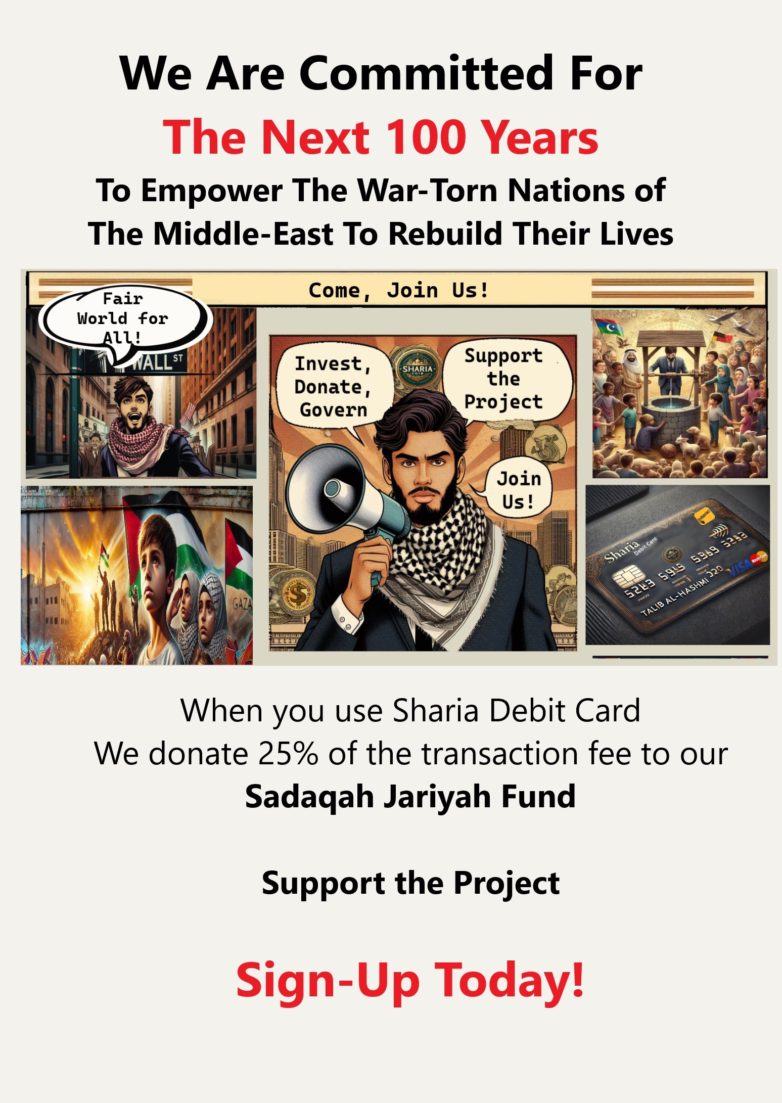 This is a MOCK website. Only build for demos. BOS Card - Fully Sharia ...